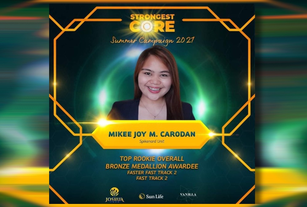 Mikee Joy Carodan's story as Financial Advisor at Millennium Dragon NBO, Sun Life of Canada ...